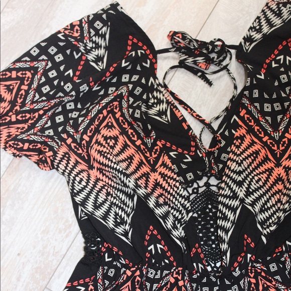 ILLA ILLA | Other | Deep V Back Romper | Poshmark